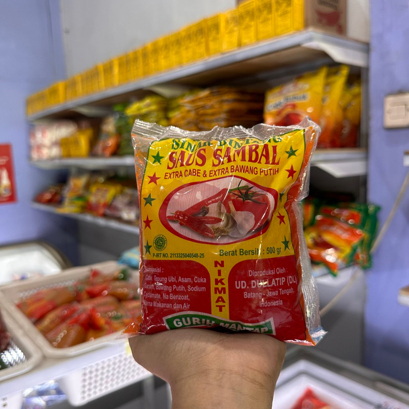 Jual Sinar bintang saus bantal sambal 500g | Shopee Indonesia