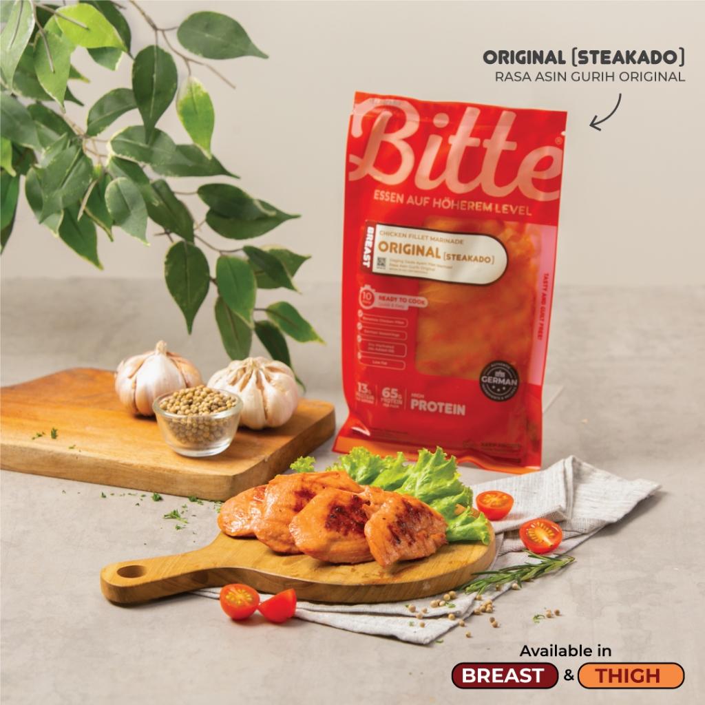 Jual Bitte Healthy Frozen Chicken Marinade High Protein Low Calorie ...
