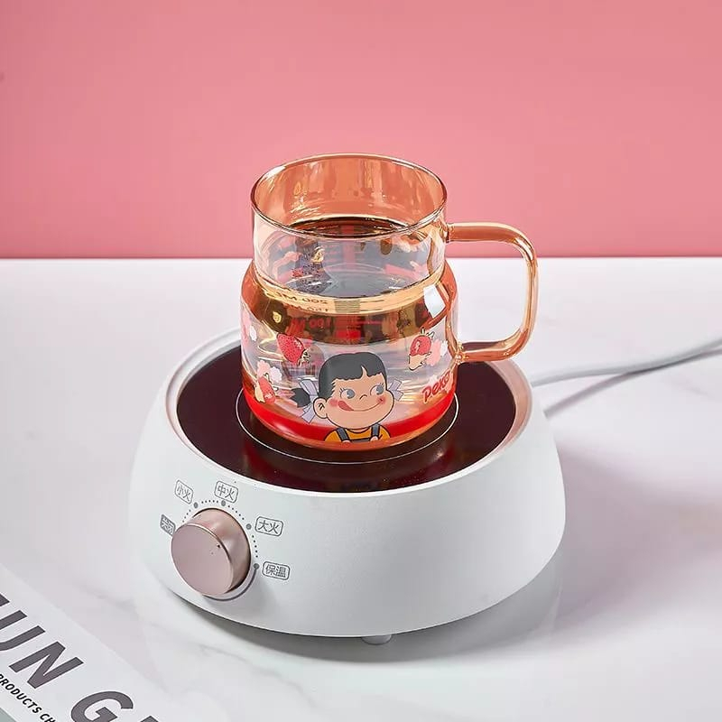 Jual Cartoon Glass Straw Cup/Gelas Minum Anak 600ml Free Sticker ...