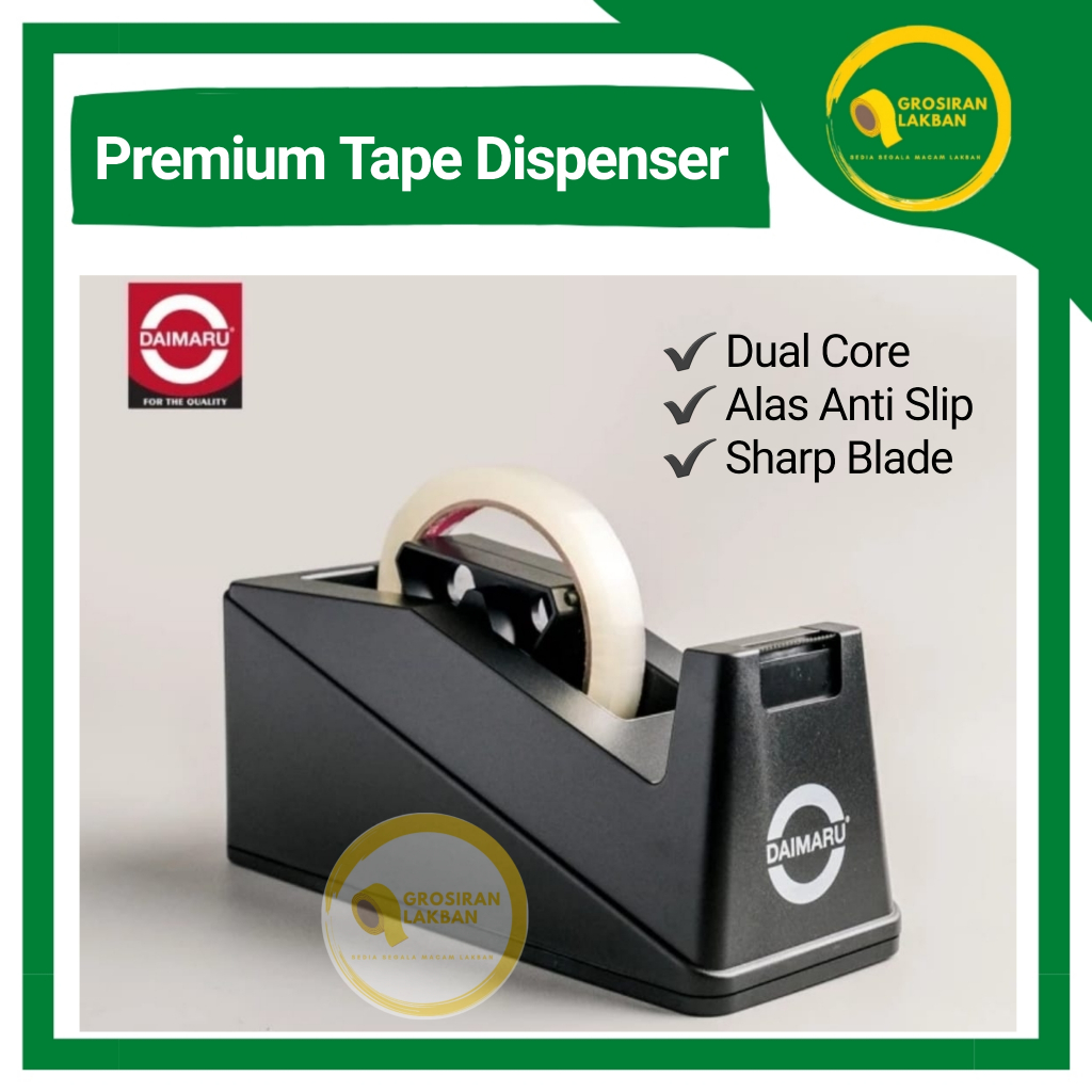 Jual Tape Cutter Dispenser Meja Premium Daimaru Pemotong Isolasi 12mm ...