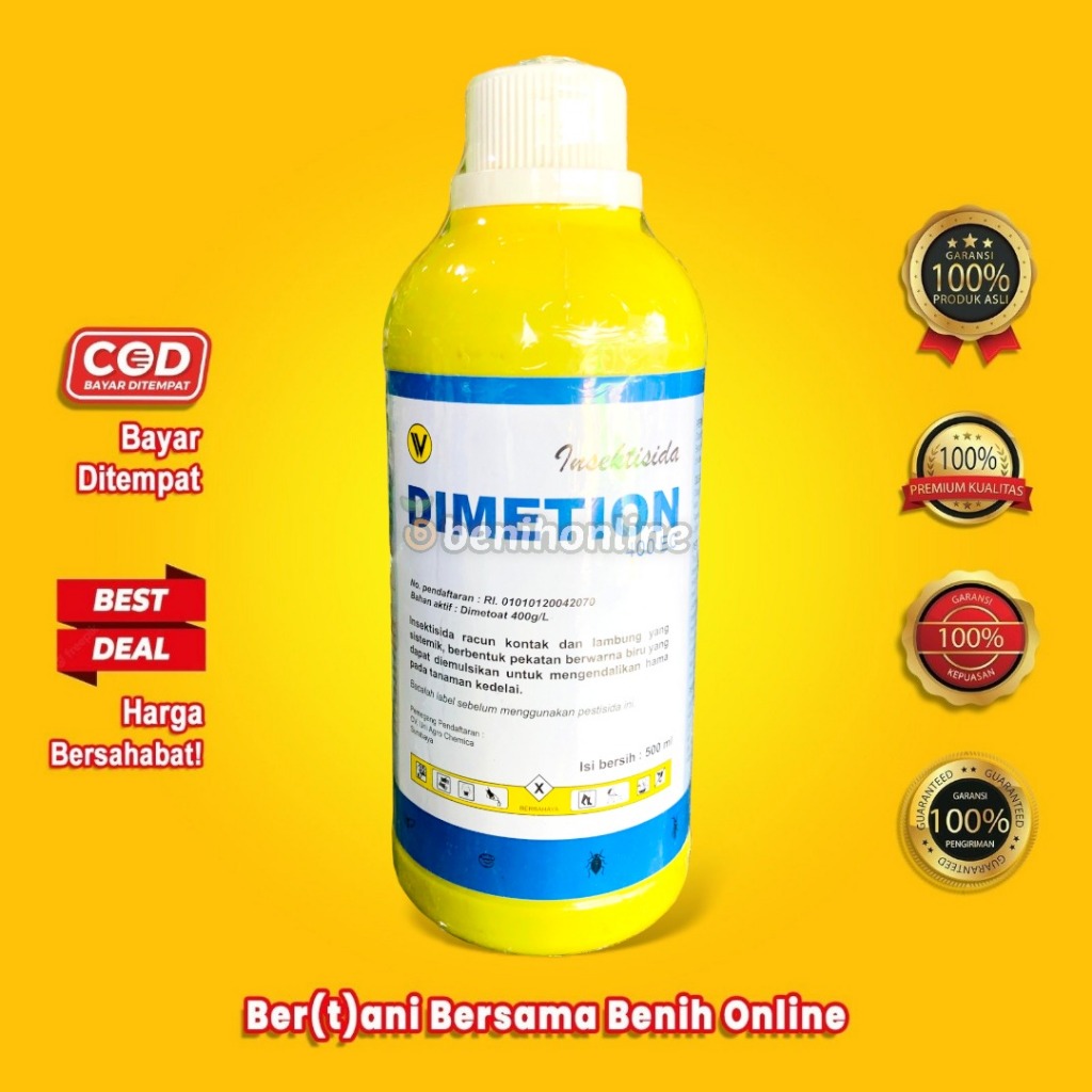 Jual INSEKTISIDA DIMETION 400 EC 500 ML UNI AGRO CHEMICA DIMETOAT 400 g ...