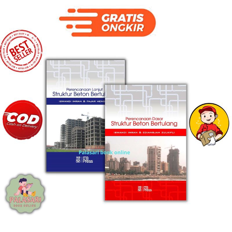 Jual Buku Perencanaan dasar dan Lanjut Struktur Beton Bertulang ...