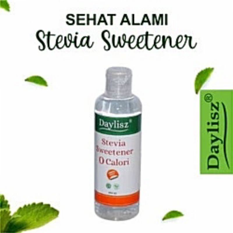 Jual Stevia Pemanis Alami Pengganti Gula - Stevia Daylisz 250 ml ...