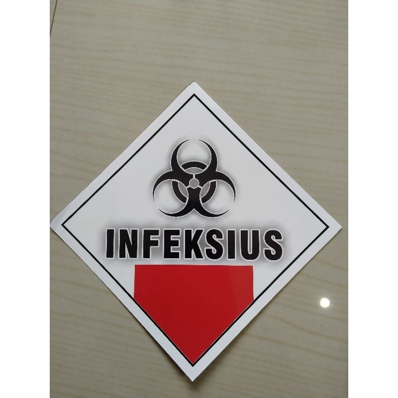Jual Stiker Infeksius dan Non Infeksius | Shopee Indonesia