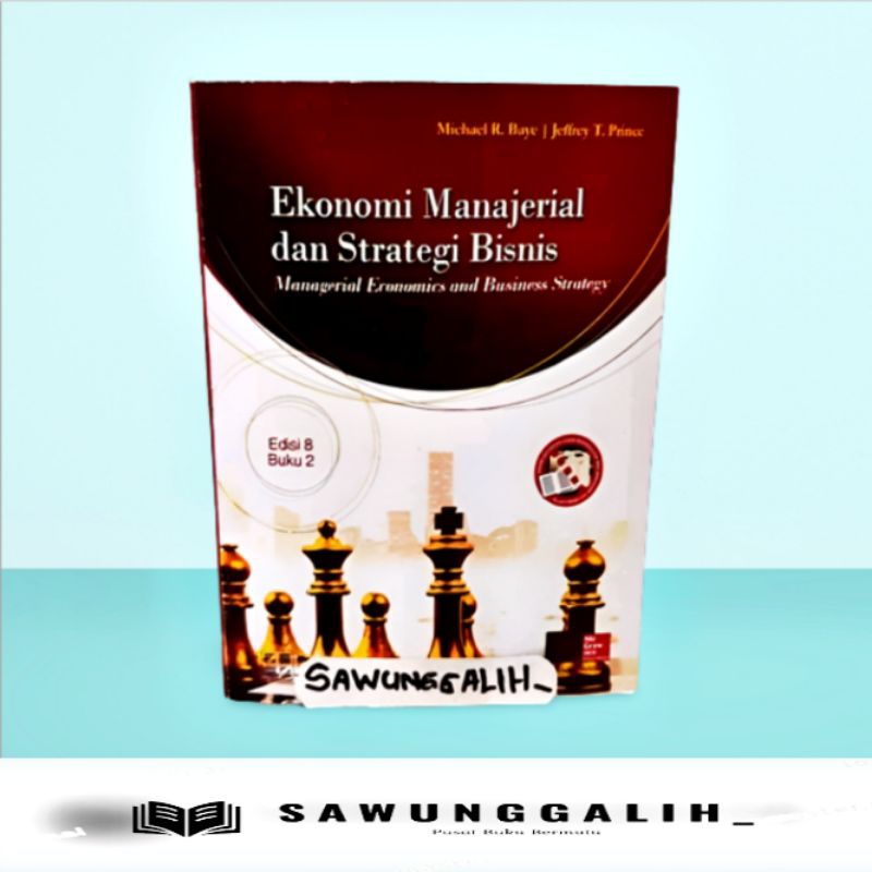 Jual BUKU EKONOMI MANAJERIAL DAN STRATEGI BISNIS EDISI 8 JILID 2 BAYE | Shopee Indonesia