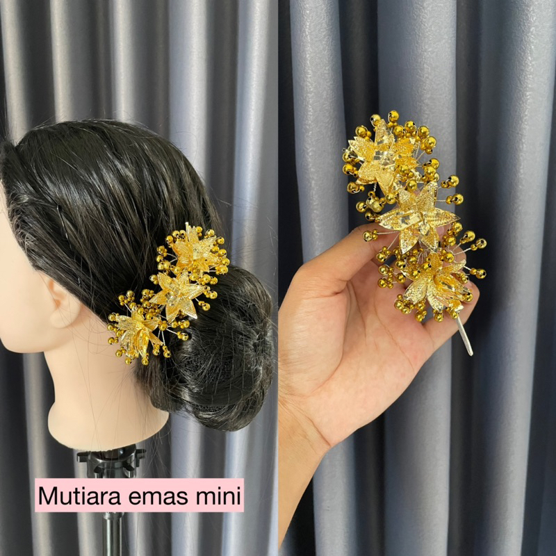 Jual Semanggi Mutiara Mini / semanggi bali / acc rambut bali/ hiasan ...
