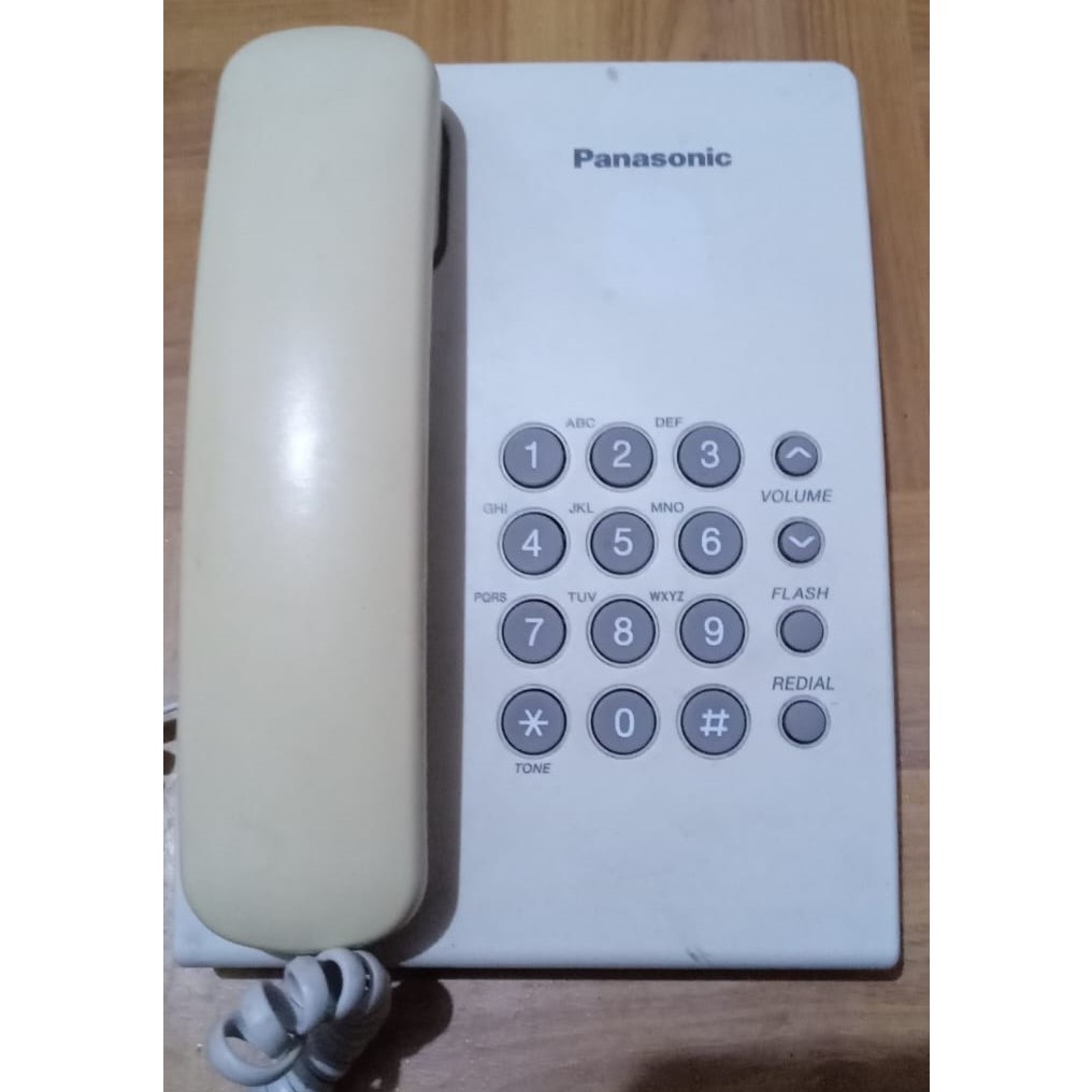 Jual Pesawat Telepon Panasonic KX-TS505MX second | Shopee Indonesia