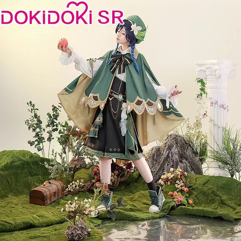 Jual Venti Cosplay Costume Game Genshin Impact Cosplay 1/3 Delusion ...
