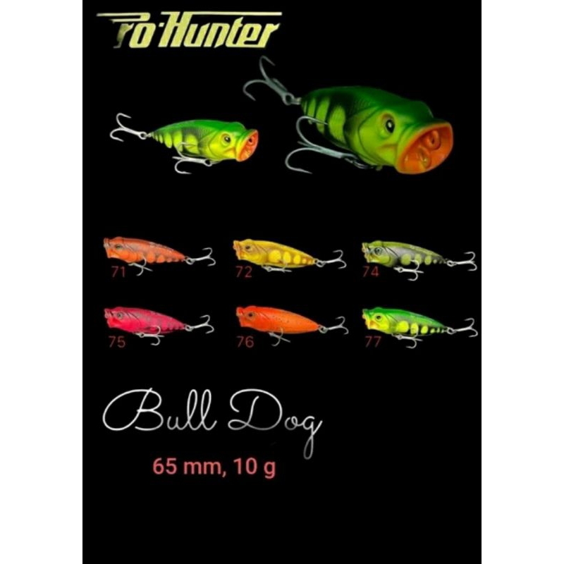 Jual pro hunter bulldog 65mm | Shopee Indonesia