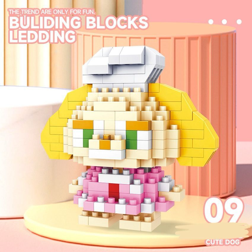 Jual [tma] Mainan Mini Brick Karakter / Balok Susun Mini / Building Box ...