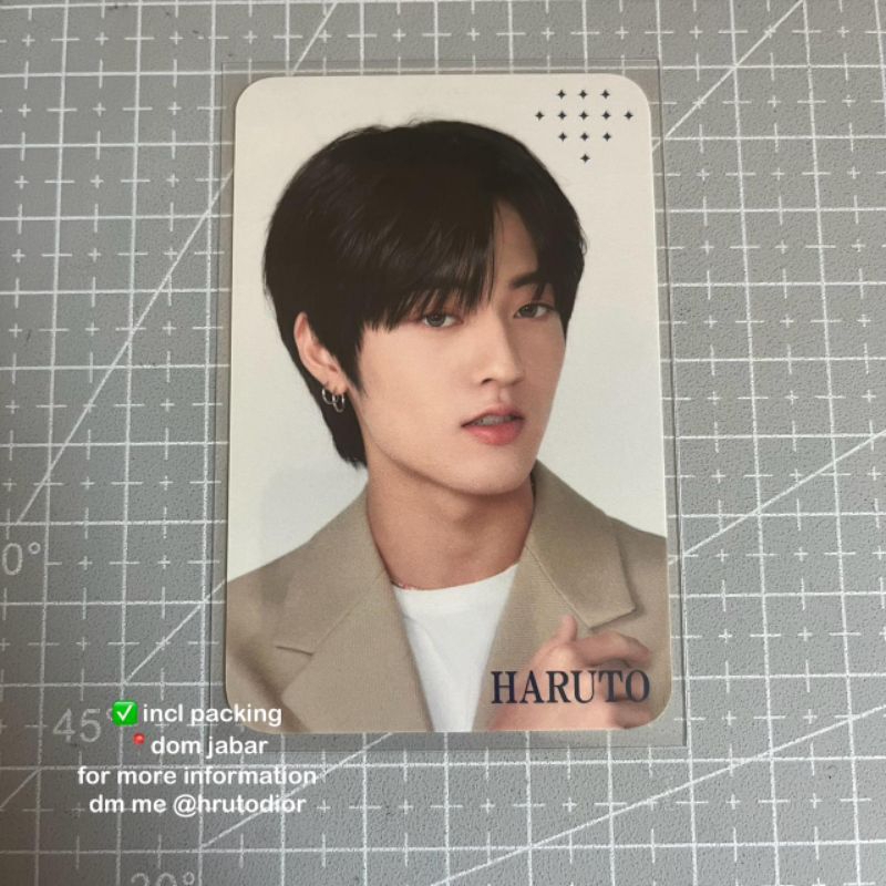 Jual Haruto Treasure Pop Up Photocard TC Japan | Shopee Indonesia
