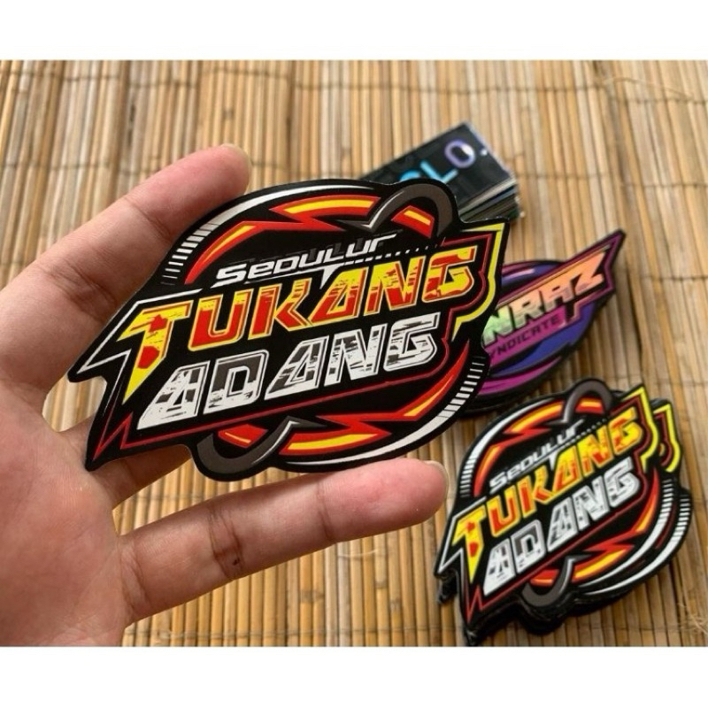 Jual STICKER RACING CUSTOM BEBAS DESAIN STIKER OUTDOOR LAMINASI GRATIS ...