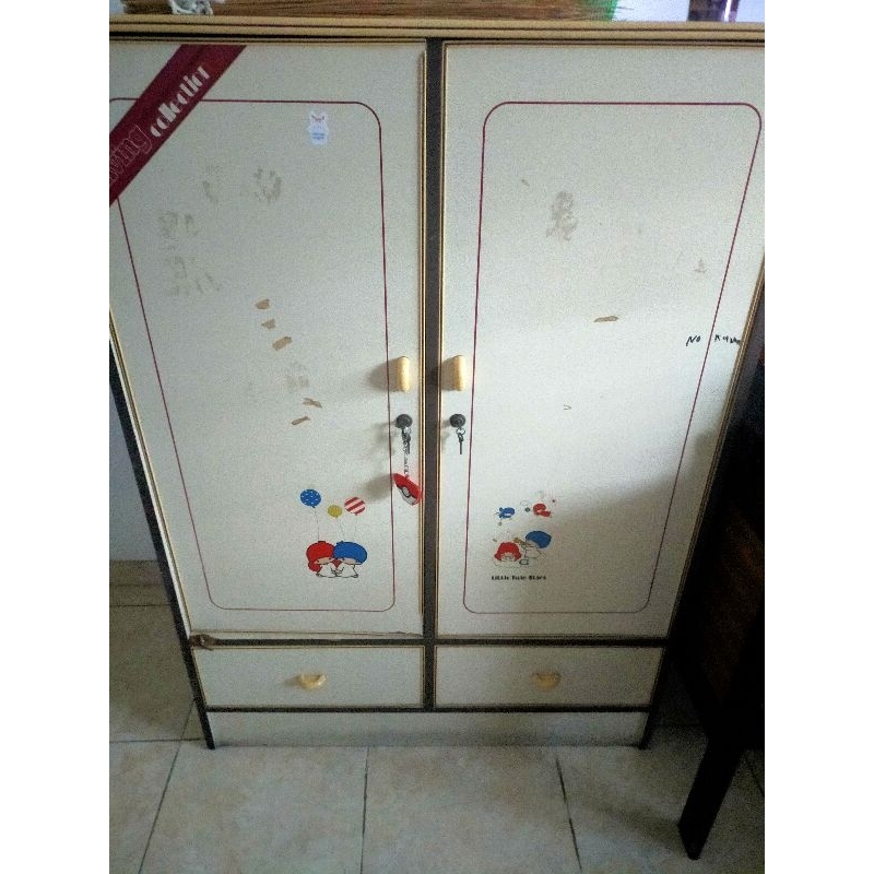 Jual lemari BEKAS , preloved lemari penyimpanan , lemari serbaguna ...