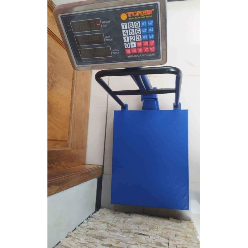 Jual Timbangan Digital duduk 150kg merek tora | Shopee Indonesia