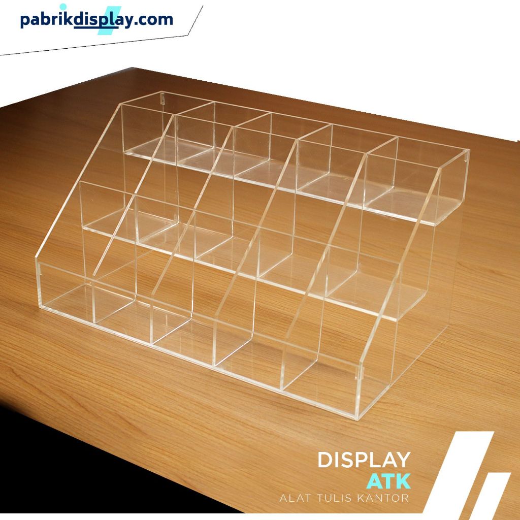 Jual CUSTOM Display Alat Tulis Kantor ( ATK ) | 6 ke samping 3 ke atas ...