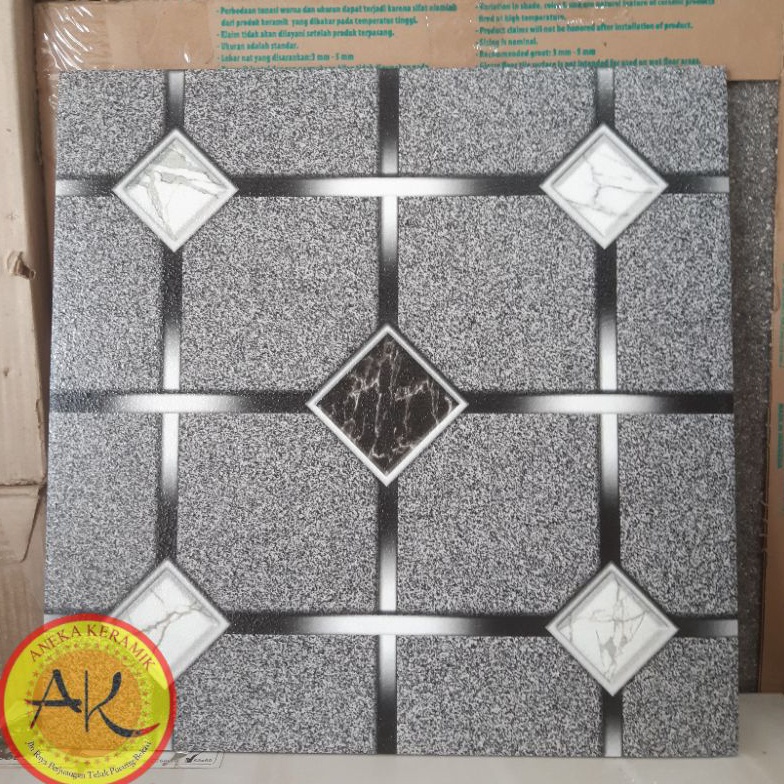 Jual Pasti murah Keramik Lantai Teras Garasi Kasar Matt Motif Hexagon 4x4 Hummer Grey EBC ...