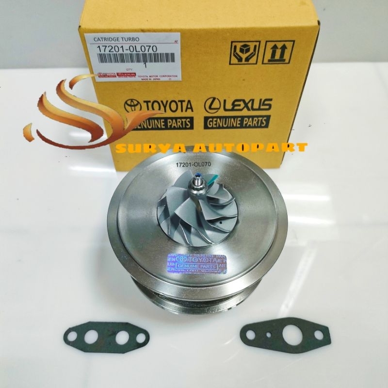 Jual CATRIDGE TURBO CHARGER TOYOTA HILUX 2.5 2500CC 2KD 17201-0L070 ...