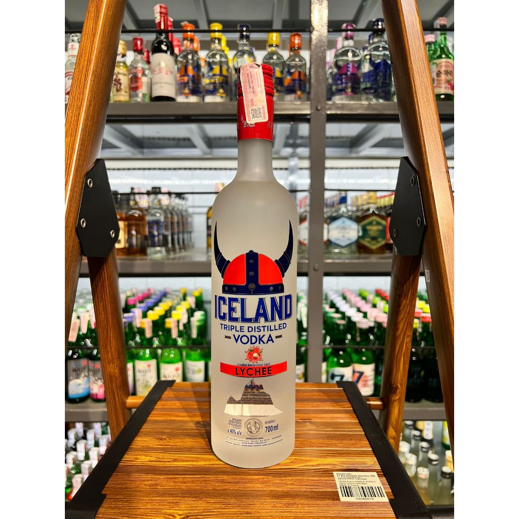 Jual ICELAND VODKA LYCHEE / LECI 700 ML | Shopee Indonesia