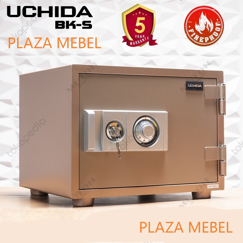 Jual Brankas / Brangkas Uchida BK-S Tahan Api 50KG Safety Box BKS ...
