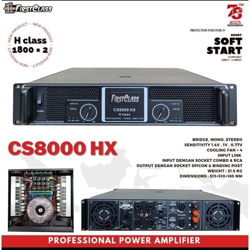 Jual power first class CS8000 HX | Shopee Indonesia
