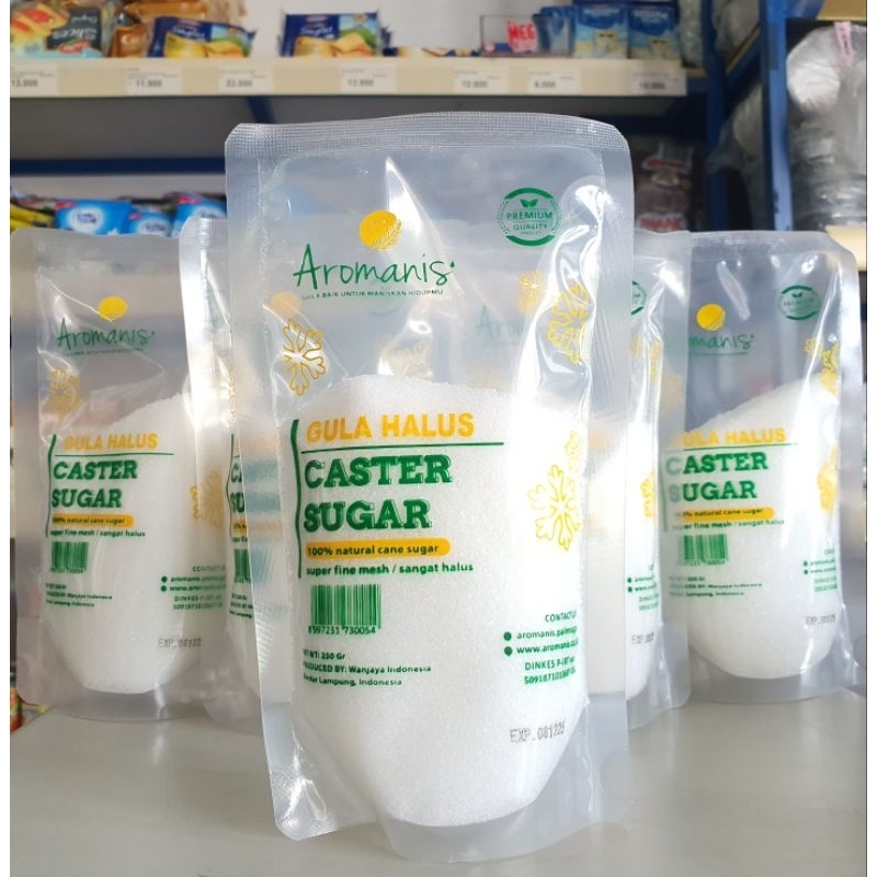 Jual Aromanis Gula Caster 250Gr / Gula Kastor 250Gr | Shopee Indonesia