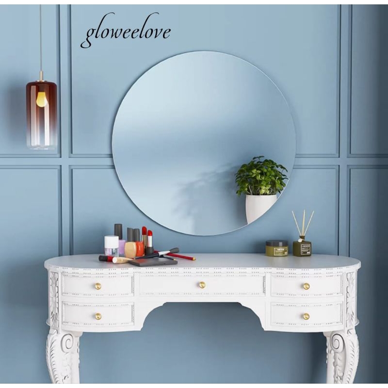 Jual Kaca akrilik dinding 3D kaca tempel stiker cermin dinding dengan ...