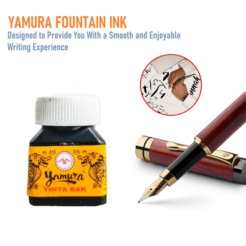 Jual Tinta Fountain Pen / Tinta Kaligrafi / Tinta Bak Yamura / Tinta ...