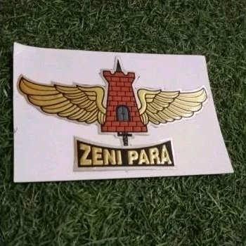 Jual Stiker Embos Timbul Logo ZENI PARA PVC | Shopee Indonesia