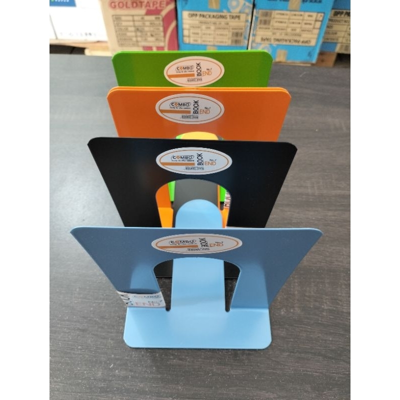Jual Pembatas Buku Besi/Penyangga buku/Book End no.7 COMBO (2pcs ...