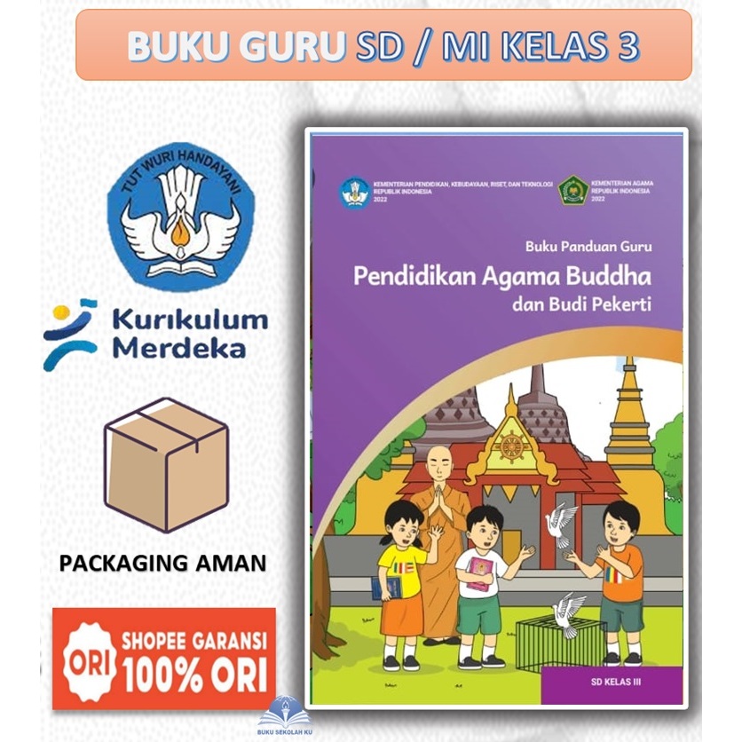 Jual Buku Panduan Guru Kelas 3 SD / MI Kelas III Kurikulum Merdeka - Buku Guru SD Kelas III ...