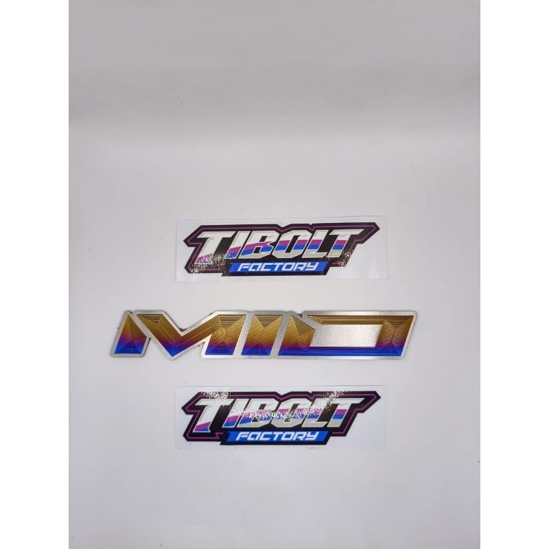 Jual Emblem Mio Original Titanium GR5 | Shopee Indonesia