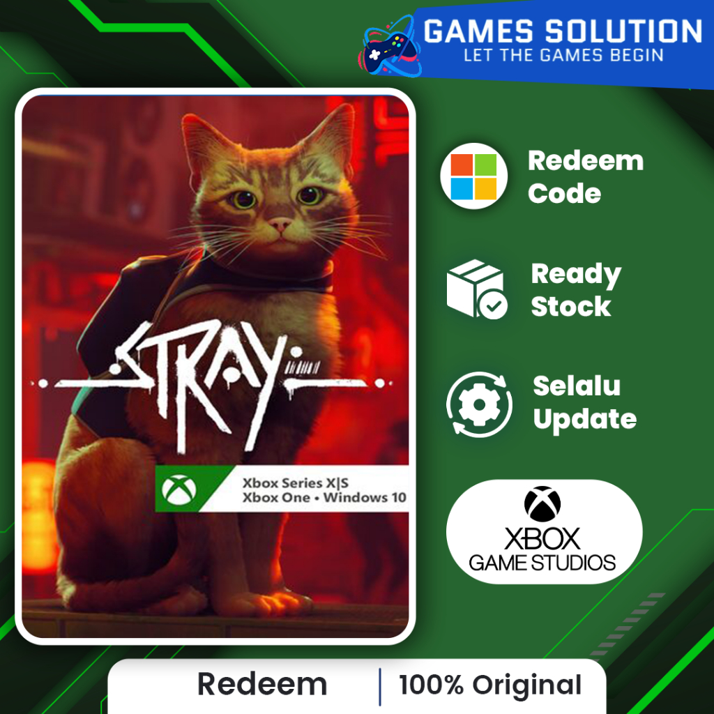Jual Stray For Xbox Series X|S & PC windows Original game | Shopee ...
