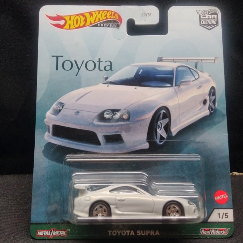 Jual Hotwheels Premium Toyota Supra Putih | Shopee Indonesia