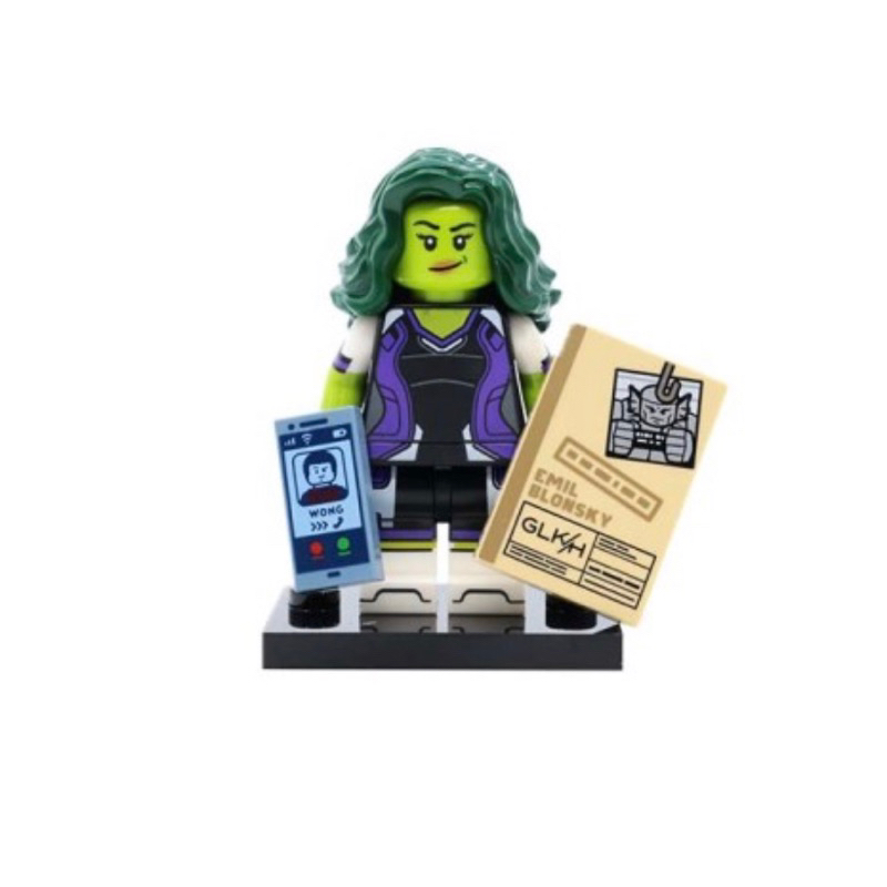 Jual Lego 71039 Minifigure Marvel Series 2 She Hulk Confirm Minifigures ...