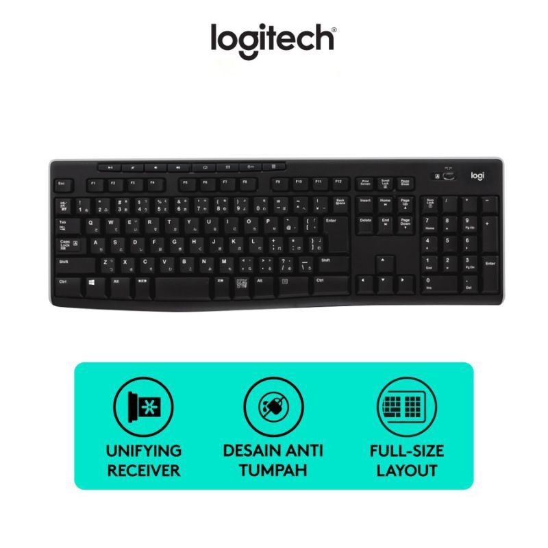 Jual Logitech K 270 / Keyboard Logitech K 270 Wireless | Shopee Indonesia
