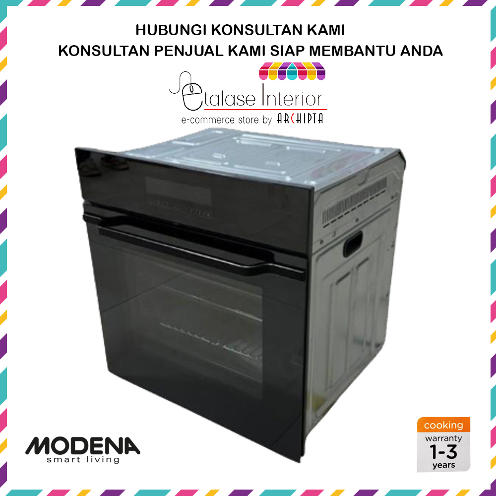 Jual Modena - Multi fungsi Oven Listrik & Air Fryer Tanam BO 1661 HABK ...