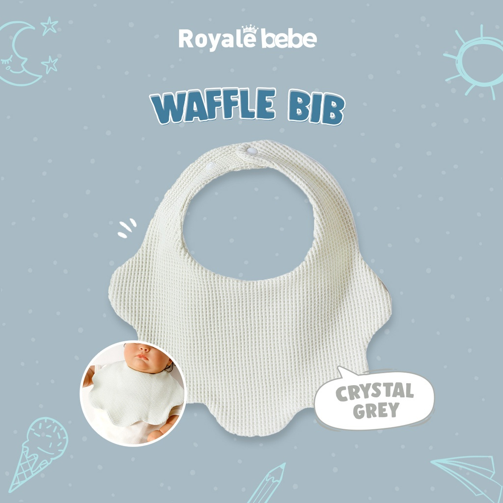 Jual Royale Bebe - Bib Bayi (Waffles Bib) | Shopee Indonesia