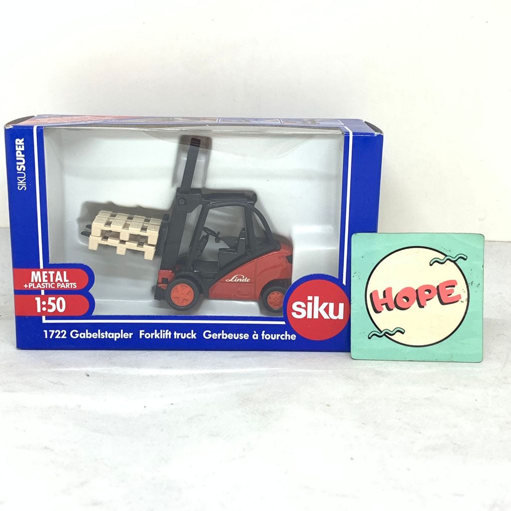 Jual Diecast Construction Siku Super 1722 Forklift Truck Original ...