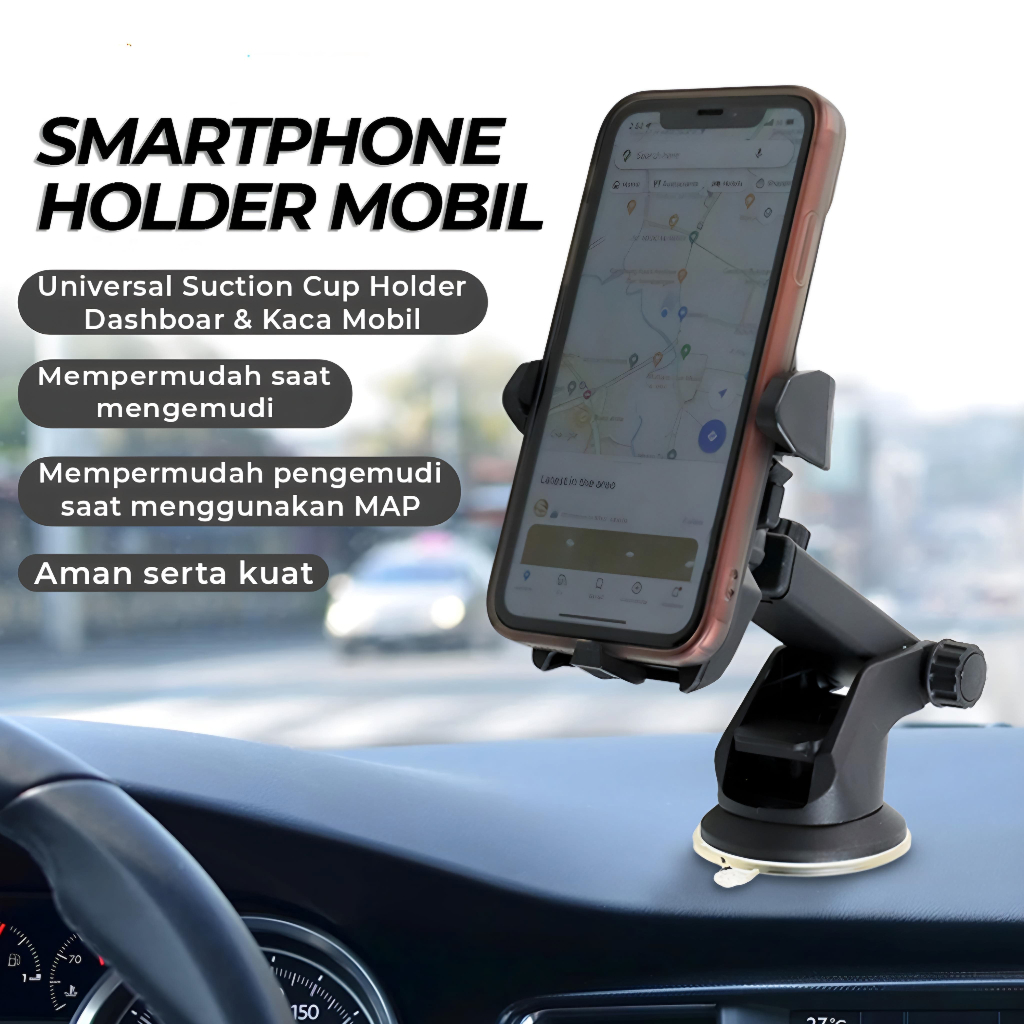 Jual Phone Holder Mobil / Car Holder / Holder Mobil / Dudukan Handphone ...