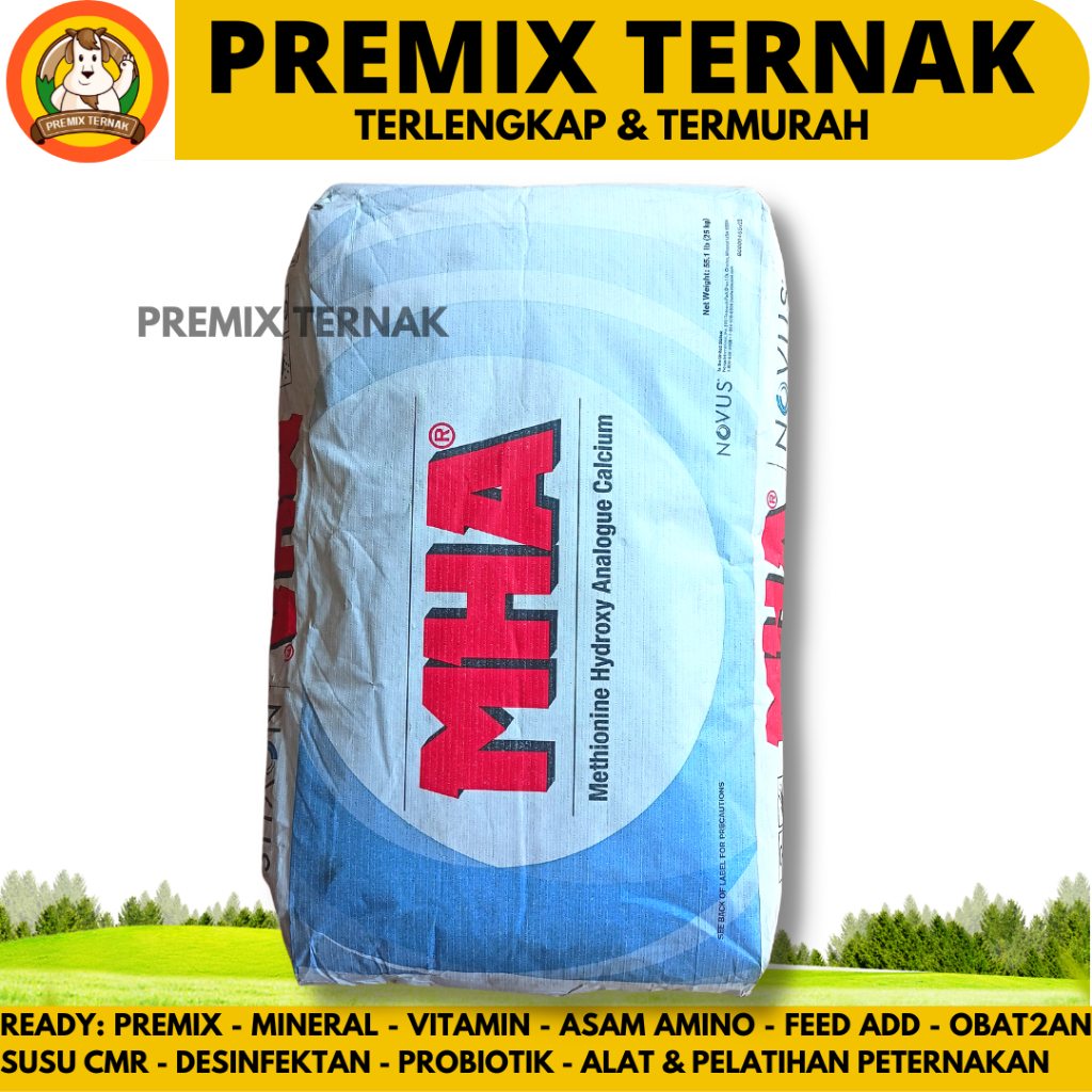 Jual METIONINE MHA 25 KG NOVUS - Metionin - Methionine - Methionin ...