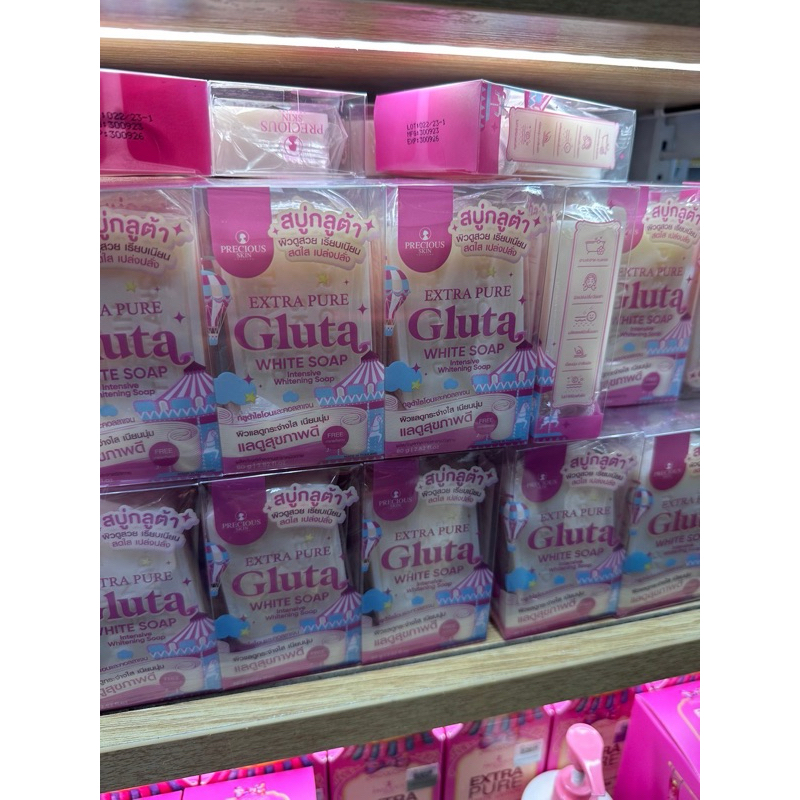 Jual precious skin extra pure gluta WHITENING soap | Shopee Indonesia