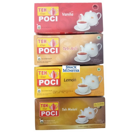 Jual TEH CAP POCI CELUP ASLI MELATI VANILLA KOTAK BOX ISI 15 / Teh ...