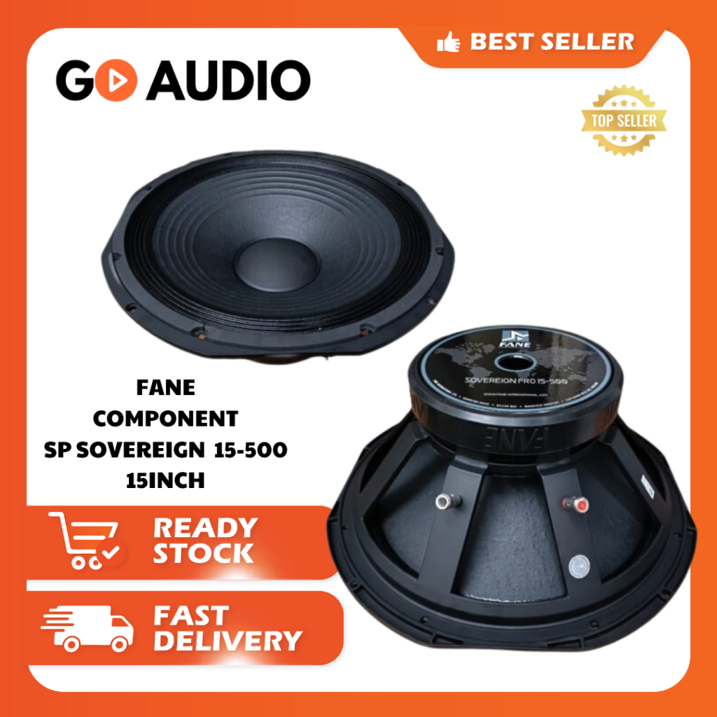 Jual FANE | Component Speaker Sovereign 15-500 15 Inch Original ...