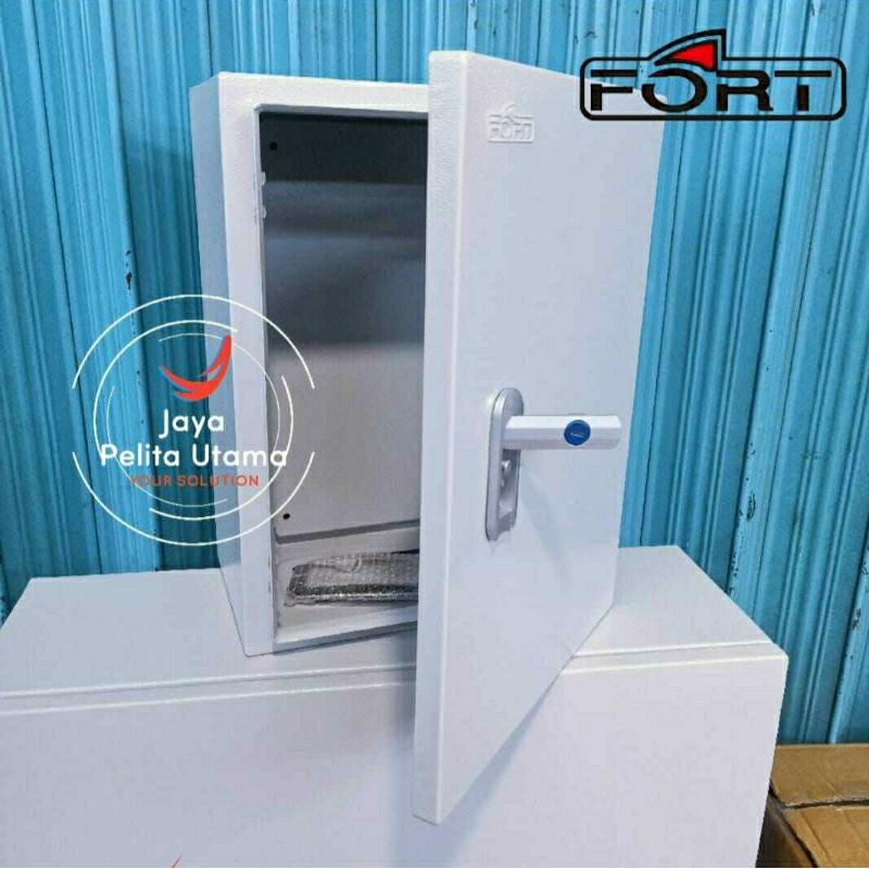 Jual box panel listrik 40x30x20 metal indoor full 1mm pabrikan merk fort | Shopee Indonesia