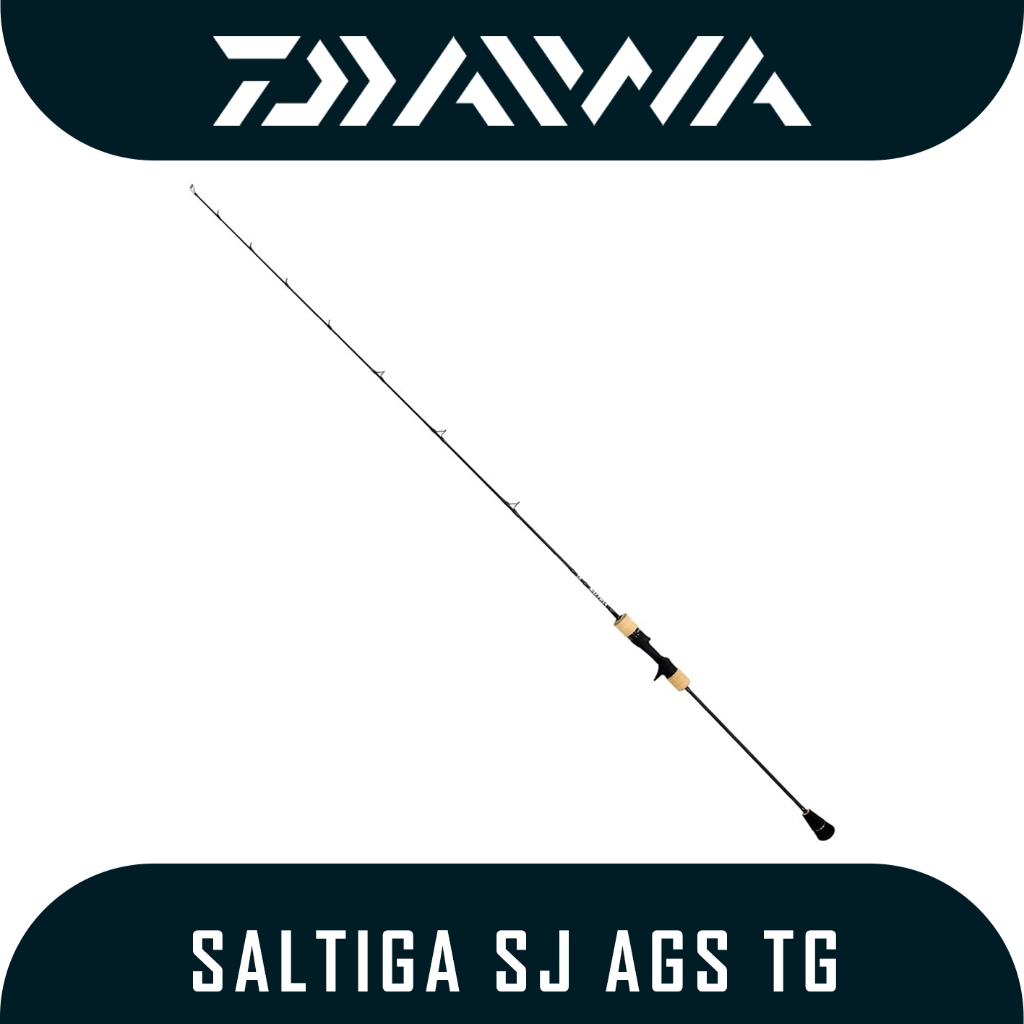 Jual Joran Pancing Slow Jigging Merk Daiwa Saltiga SJ AGS TG 55B-4 | Shopee Indonesia