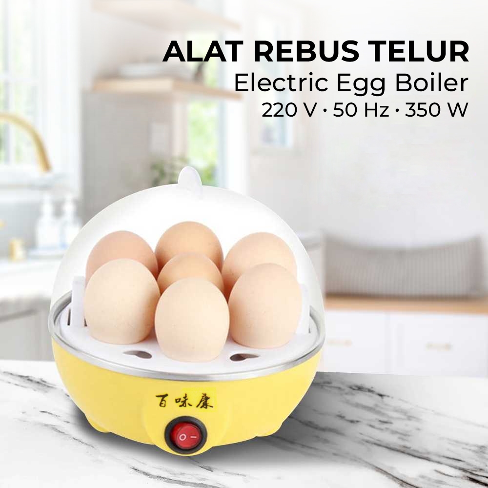 Jual Alat Rebus Telur Elektrik Perebus Merebus Telor Electric Egg Cooker isi 7 Boiler Telor ...