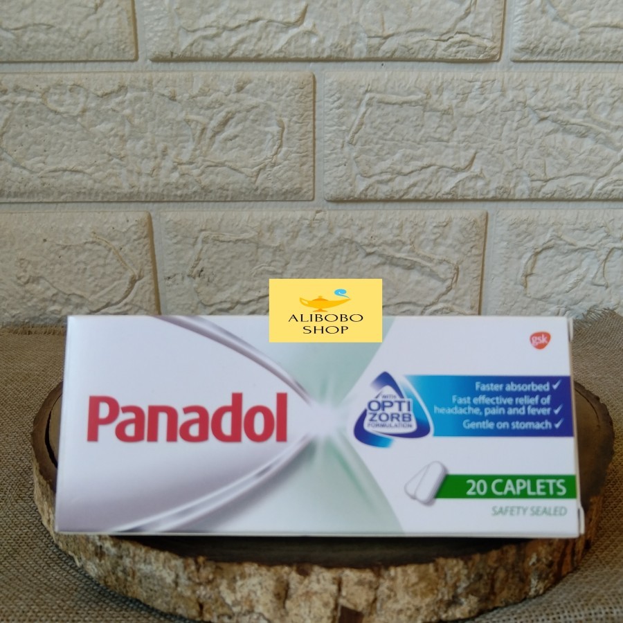 Jual PANADOL WITH OPTIZORB SINGAPORE 20 CAPLETS | Shopee Indonesia