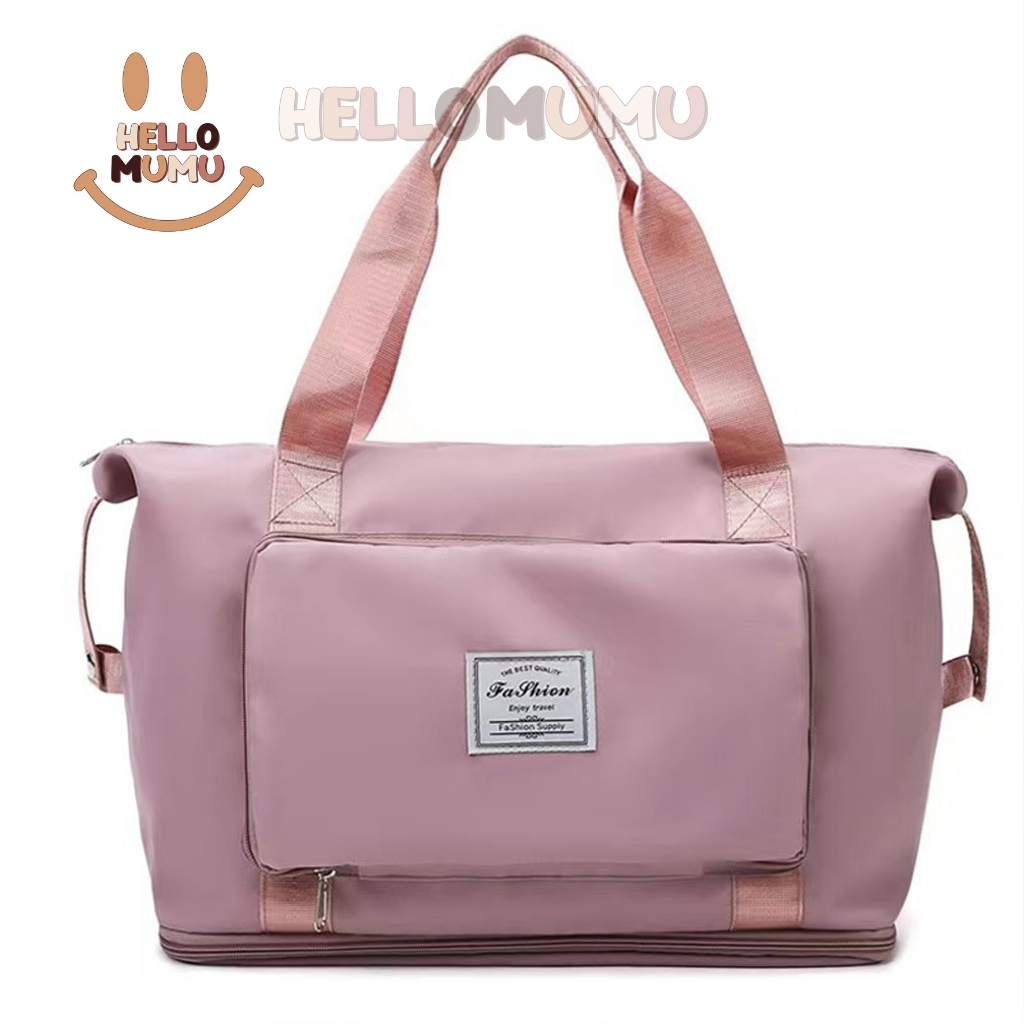 Jual Hellomumu Travel Bag Lipat 1 & 2 Tingkat HM214 | Shopee Indonesia