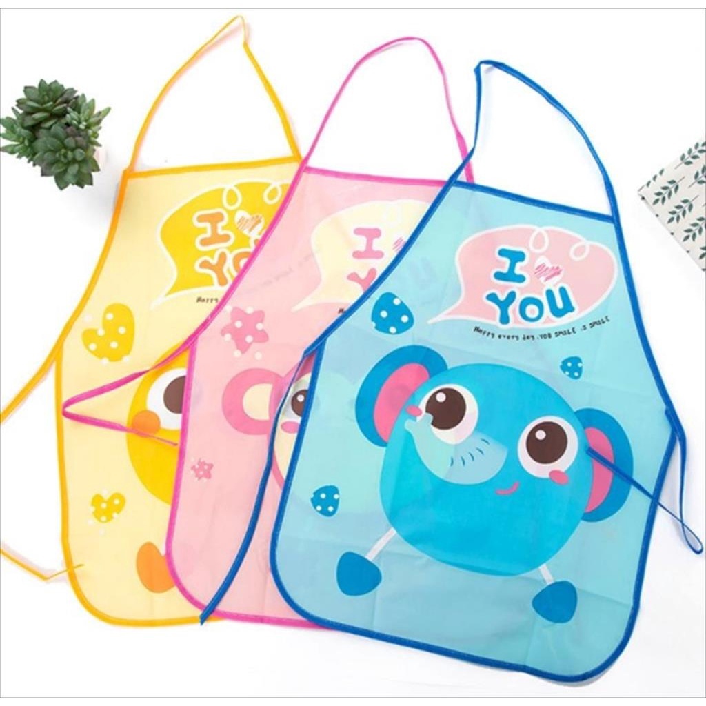 Jual CELEMEK/APRON ANAK DENGAN SARUNG TANGAN | Shopee Indonesia