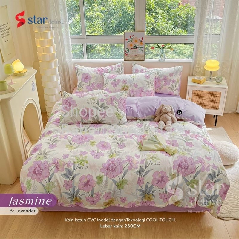 Jual Bahan Kain Sprei Star - Jasmine | Shopee Indonesia